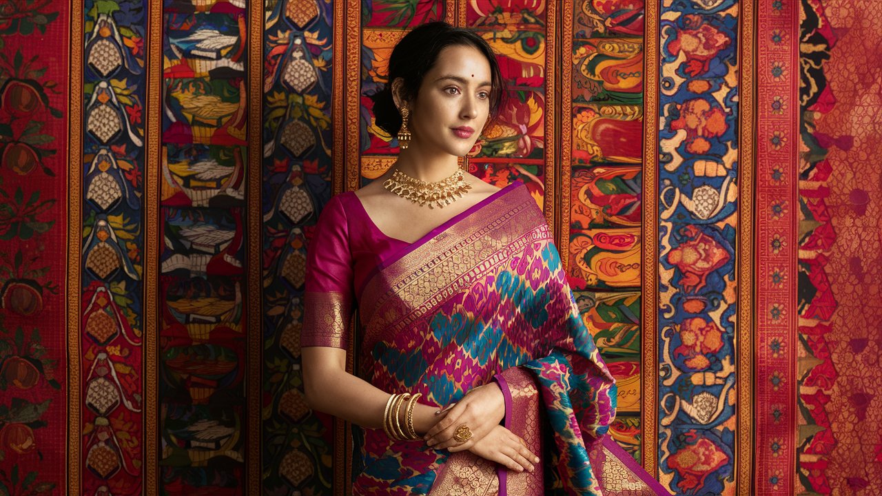 Buy Paithani Sarees, Lehengas, Blouses Online – Paithanistore