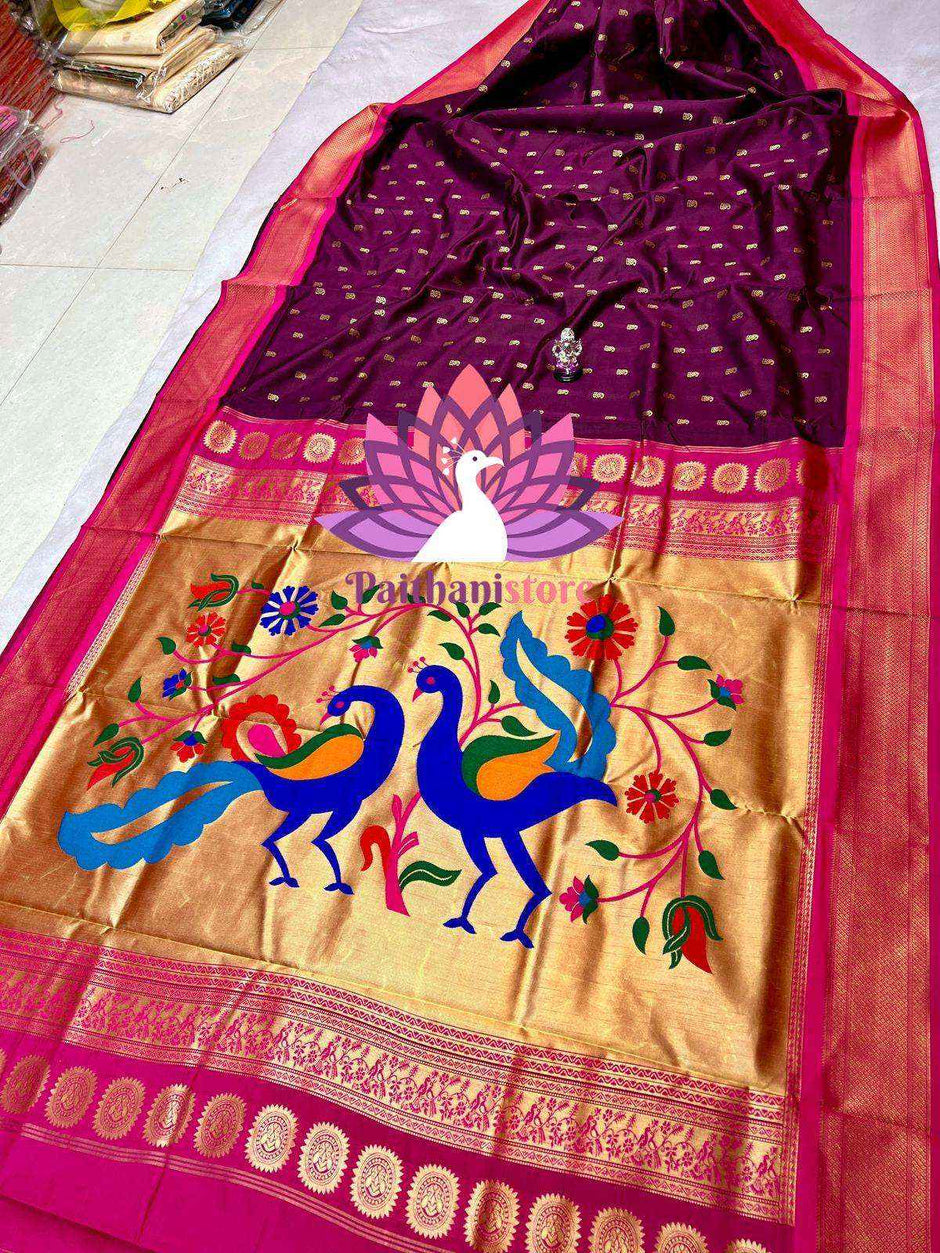 Nauvari Saree Online | Bridal 9-Vari | Paithanistore Yeola