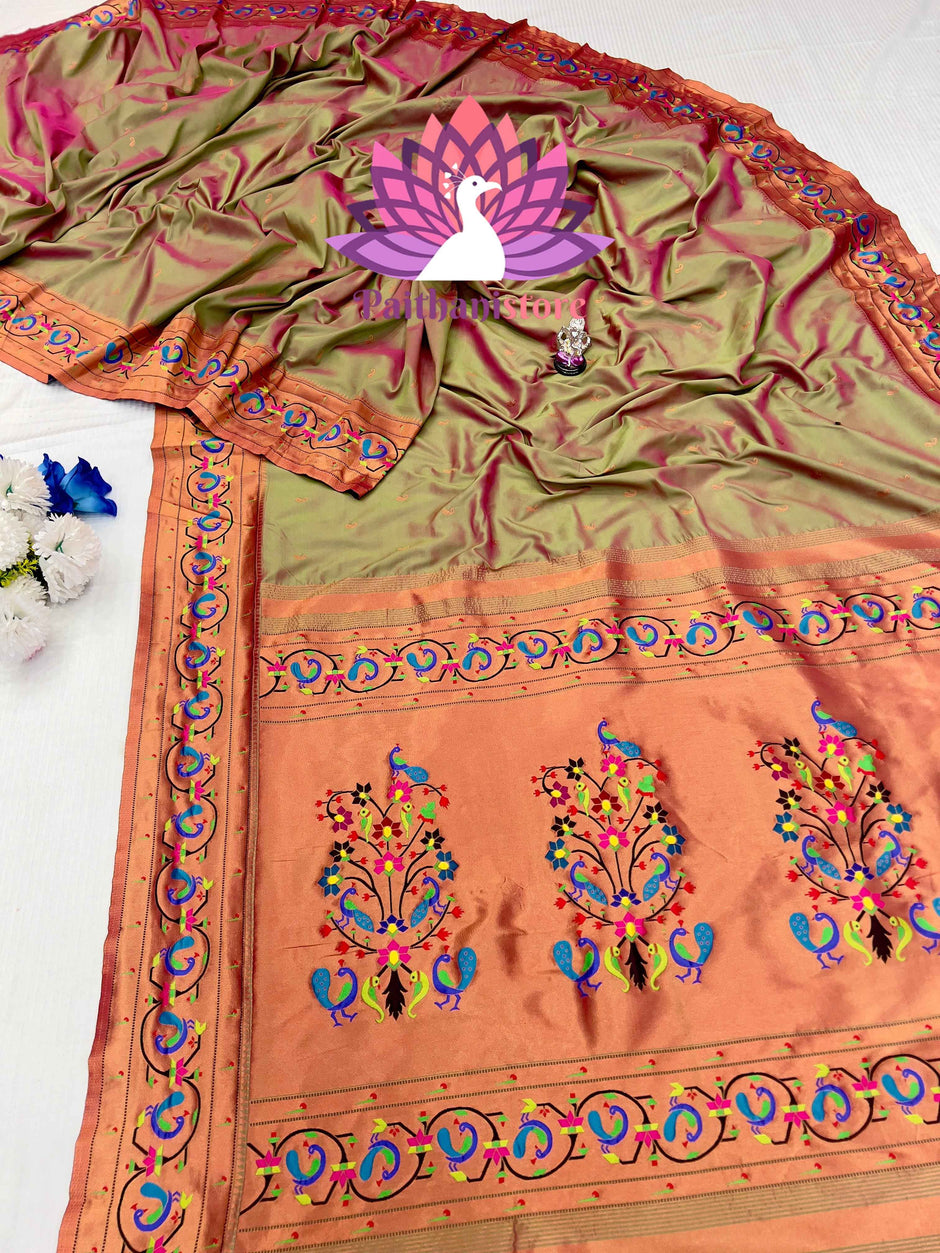 Buy Narayan Peth Saree Online - Traditional Saree – Paithanistore