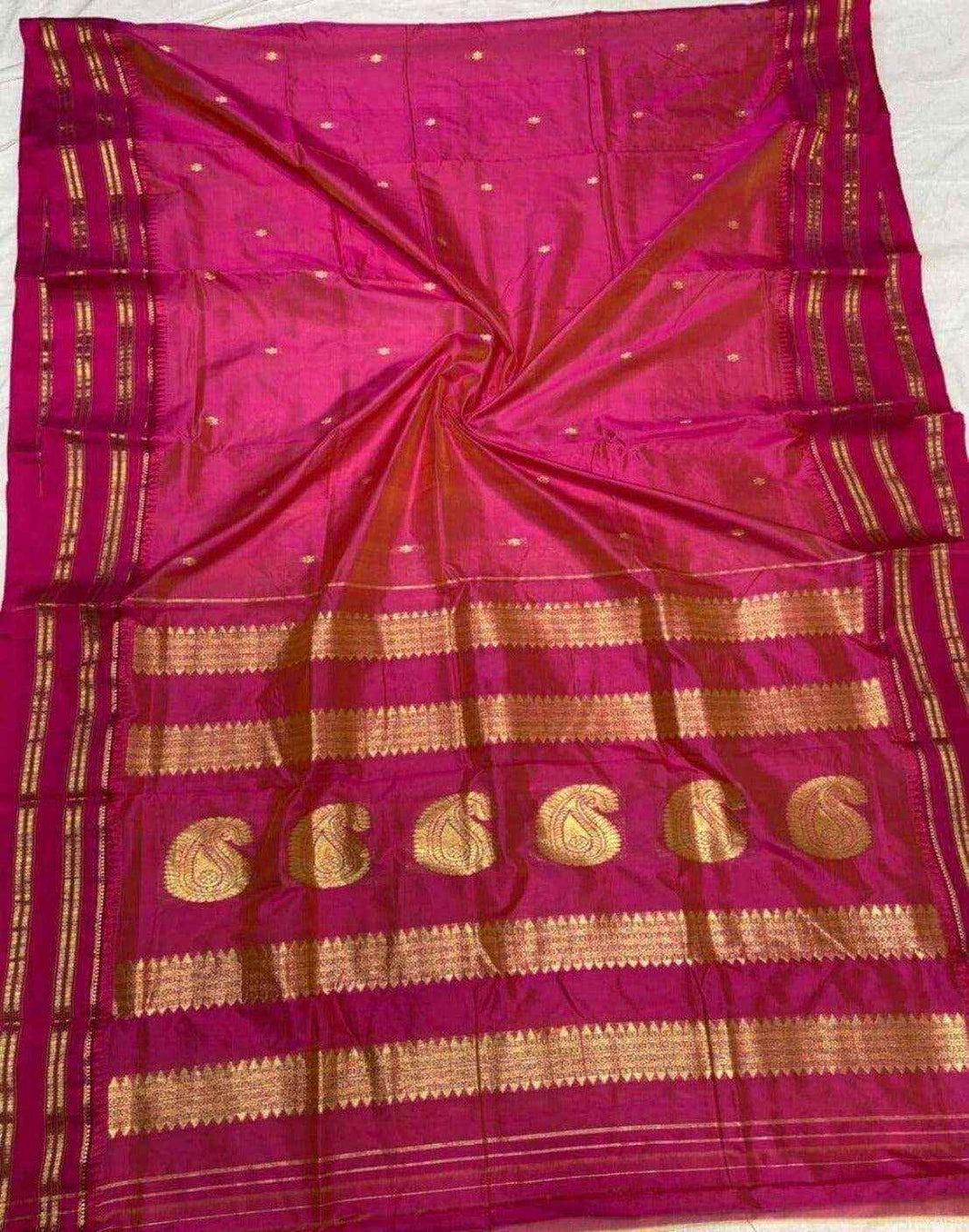 Narayan Peth Saree - Silk Collection | Traditional, Vibrant Colors ...